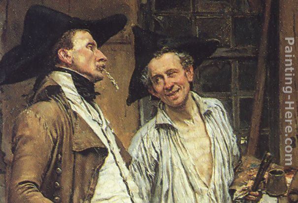 Jean-Louis Ernest Meissonier Jena painting | framed paintings for sale